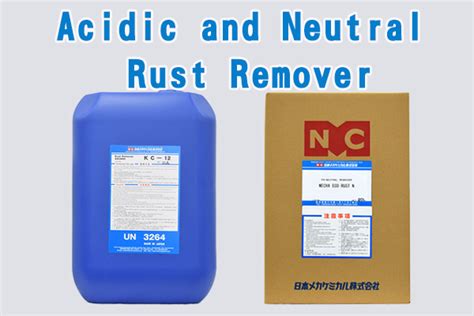 Acidic And Neutral Rust Remover Nippon Mecha Chemical