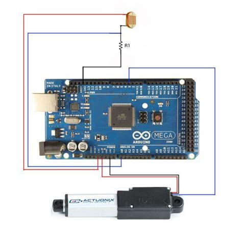 arduino linear actuator control guide