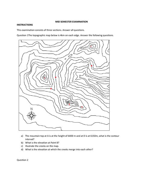 Mid Semester Exam Mid Semester Examination Instructions This Examination Consists Of Three