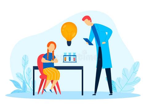 Female Babe And Male Teacher Conducting Experiment In Lab Girl With Red Hair In Yellow Skirt