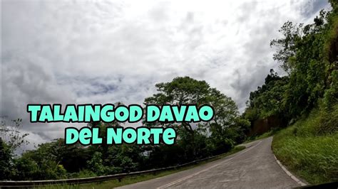Talaingod Davao Del Norte Road Trip Youtube