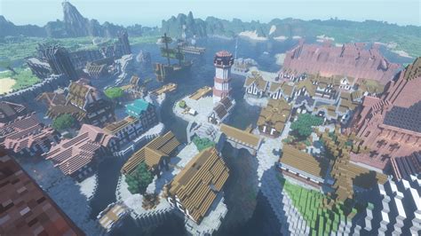 Minecraft Medieval City Map