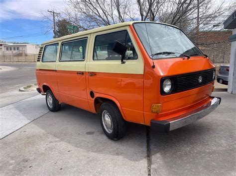 1980 Volkswagen Vanagon Van Orange For Sale