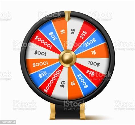 게임 배경과 복권 승리 개념에 대한 행운 고립 된 벡터 일러스트의 바퀴 잭팟을 연주하고 이길 행운의 바퀴 룰렛에 대한 스톡 벡터 아트 및 기타 이미지 Istock