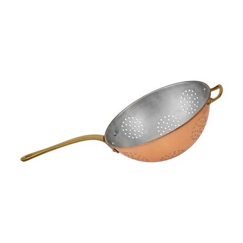 Sieb Kupfersieb Mit Verzinnter Innenseite Enthält Einen Messinggriff Bierzapfen De
