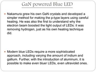 Blue Led Pptx