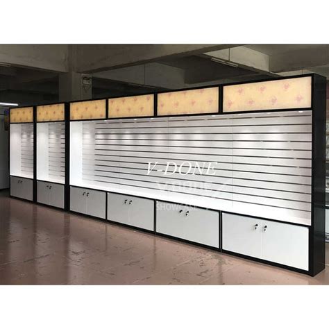 手机店装饰玻璃展柜手机专柜手机配件展示玻璃柜家具