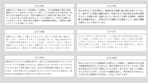 履歴書の志望動機・志望理由の例文と書き方 Canva