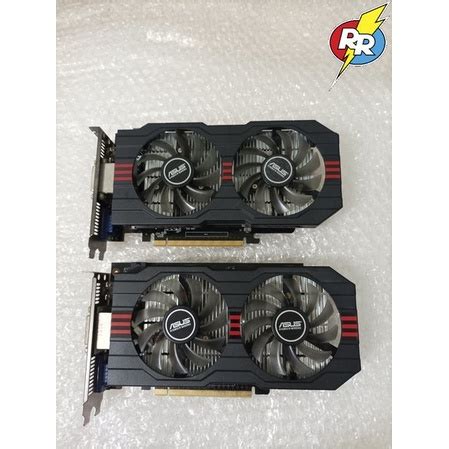 Jual Vga Card Asus Nvidia Geforce Gtx Ti Oc Gb Bit Ddr Dual Fan Mantap Murah Banget