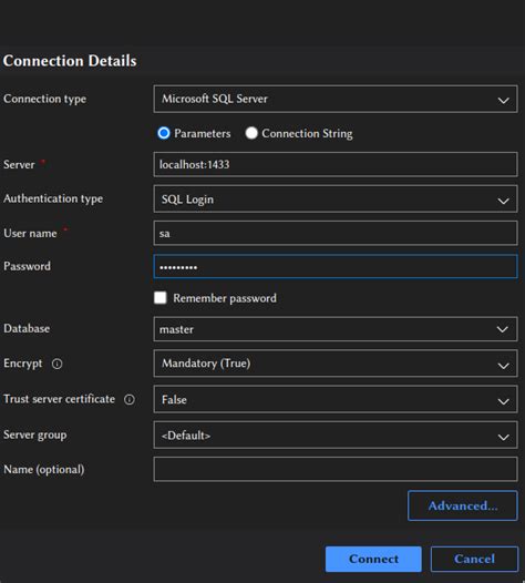 I Am Able To Connect To Azure Sql Edge With Pymssql But Not With