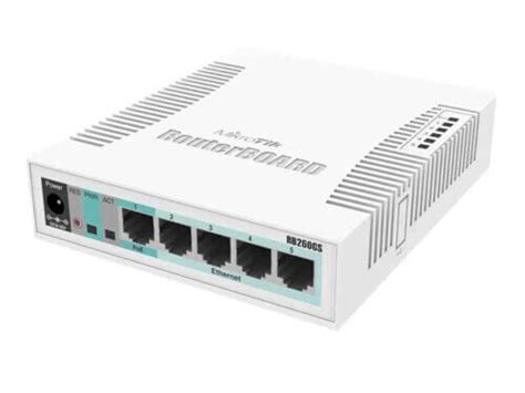 Mikrotik Swos Switch 5 Port Gigabit 1sfp Za
