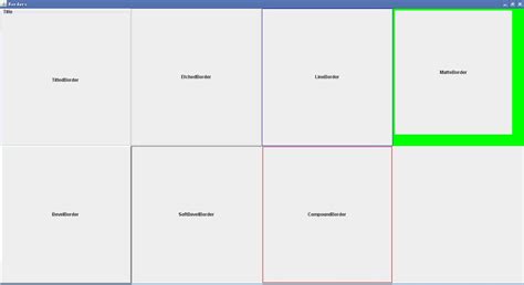 Java边框总结 visayafan 博客园