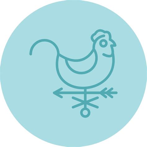 Weather Vane Vector Icon 15789958 Vector Art At Vecteezy