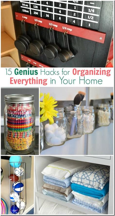 Genius Organizing Hacks For Your Home Faith Filled Food For Moms