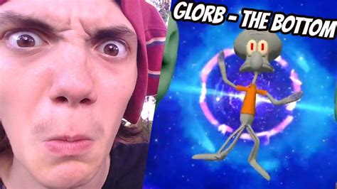 Squidward Has A Rapping Career Glorb The Bottom Reaction Youtube