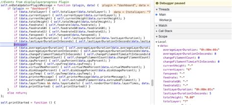 Layer Durations Graph Not Shown Issue J OctoPrint Dashboard GitHub