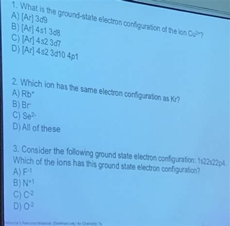Solved 4 Which Ion Has The Smallest Ionic Radius A Li B Chegg Com