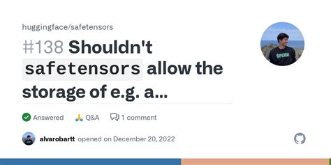 Shouldnt `safetensors` Allow The Storage Of Eg A `flaxfrozendictfrozendict` · Huggingface