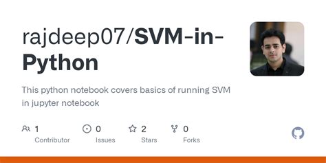 Github Rajdeep07 Svm In Python This Python Notebook Covers Basics Of