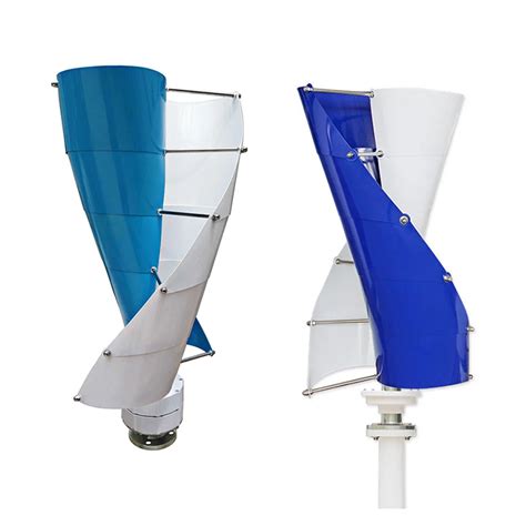 Wind Power System 5kw Vertical Axis Spiral Type Wind Turbine Generator