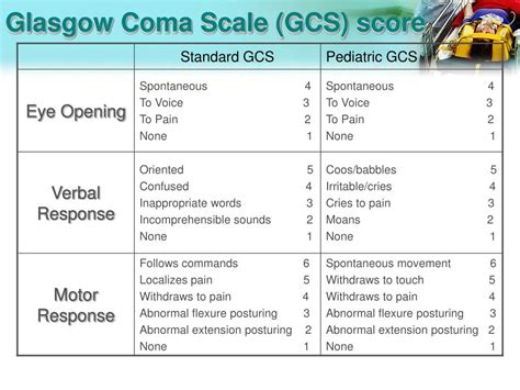 Normal Gcs Score
