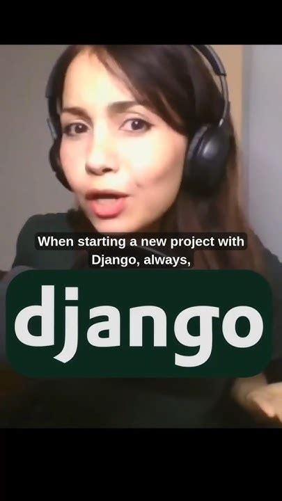 Python Django Always Do This Django Youtube