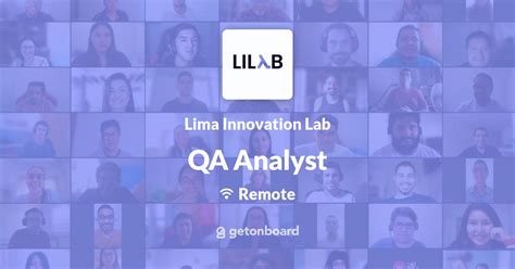 qa analyst at lilab remote work from home get on board