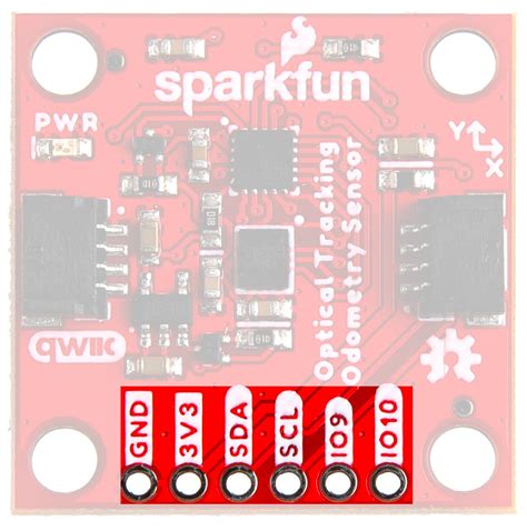 Hardware Overview SparkFun Optical Tracking Odometry Sensor