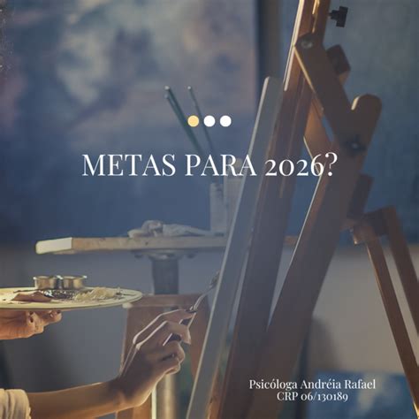 Metas Para 2026 Andreia Rafael