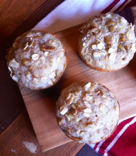 Healthy Zucchini Oat Muffins — Urban Apron
