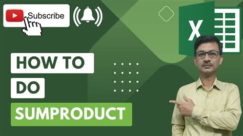 How To Do Sumproduct In Excel Sumproduct Function Sumproduct