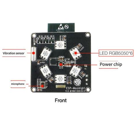 The New Esp32 Moonlight Development Board Module Is Equipped With Esp32 Wroom 32d Module Fruugo Ca
