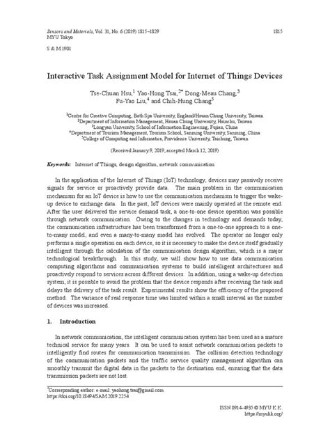 Research Paper On Iot Pdf Internet Of Things Cloud Computing