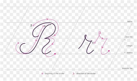 How To Write Cursive R Calligraphy Clipart PikPng