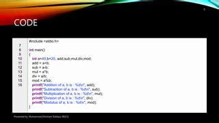 C Programming Tutorial Session PPTX