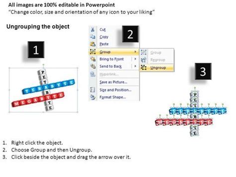 Ppt Templates Megabyte Terabyte Bandwidth Powerpoint Templates