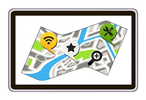 Navigator And Map Icons Stock Vector Image By ©adamson 4329170