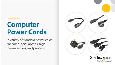 Computer Power Cord Types