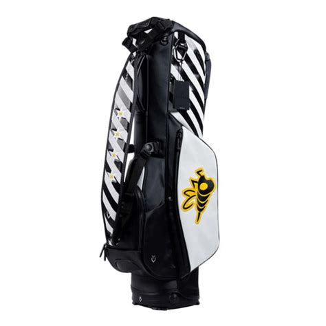 Bettinardi X Vessel Vls Lux Stinger Black And White Premium Stand Bag