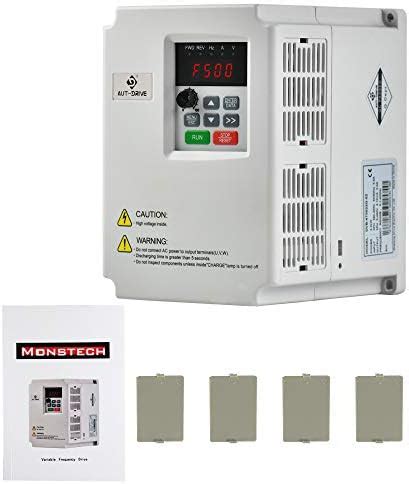 QNK 1 5KW 2HP 110V AC 14A VFD Converter Single To 3 Phase Inverter