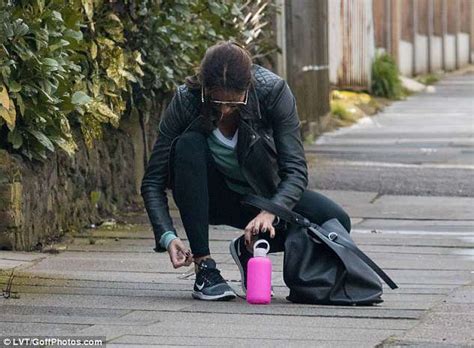 Melanie Sykes Hits The Gym In North London Daily Mail Online