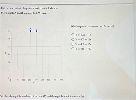 Solved Use The Relevant Set Of Equations To Derive The Lm