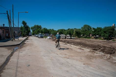 Avanza La Obra De Contención En El Canal José Ingenieros En San Martín