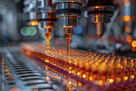 Lab On A Chip Device Close Up Revolutionizing Point Of Care Testing Stock Illustration Adobe