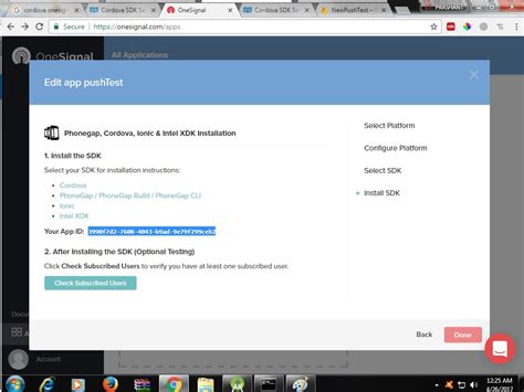 Cordova Hybrid App Development For Beginners Cordova Push Notification