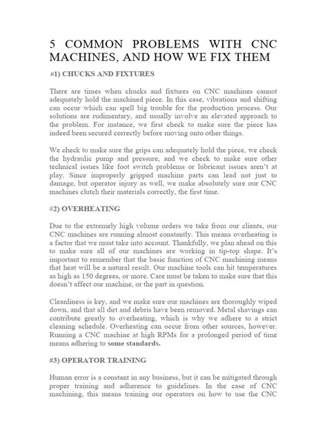 Common Problem Issies Pdf Power Supply Numerical Control