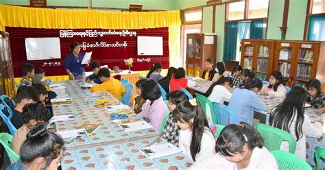 မိုးညှင်းမြို့၌ အခြေခံအင်္ဂလိပ်စာသင်တန်းဖွင့်လှစ် Myanmarnationalpost