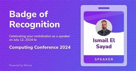 Ismail El Sayad On Linkedin Thrilled To Share That I Just Spoke At Computing Conference 2024 Big…