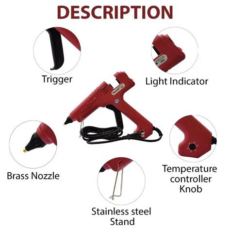 1 Inch Themisto Th Gg300 Hot Melt Glue Gun At ₹ 2000 Piece In Vadodara Id 2855577627655