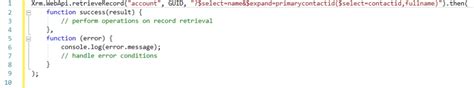 Dynamics 365 V90 Xrmwebapi Crud Operations